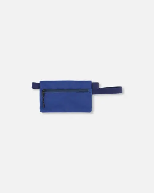 DEUX PAR DEUX Dinosaur Double Pencil Case - Blue Gradient