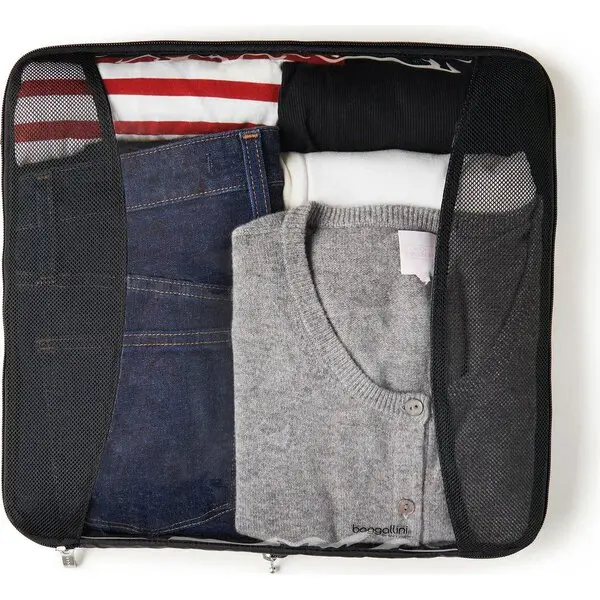 BAGGALLINI Compression Packing Cube - Black