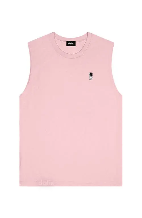 DALIX Astronaut Muscle Tank - Pink