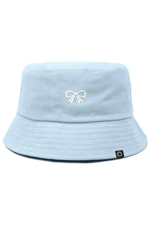 DALIX Bow Bucket Hat - Forever Blue