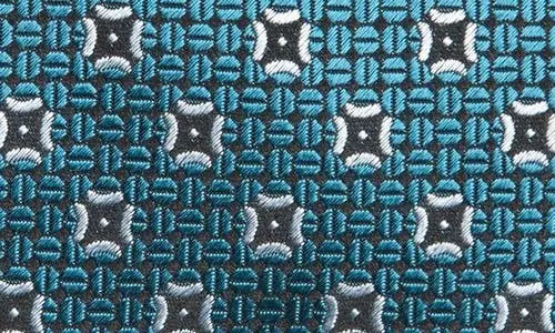 Zegna Geometric Mulberry Silk Tie
