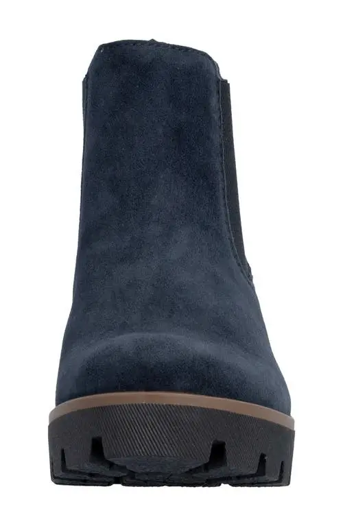 RIEKER Amalia Ankle Chelsea Boot - Mare/schwarz