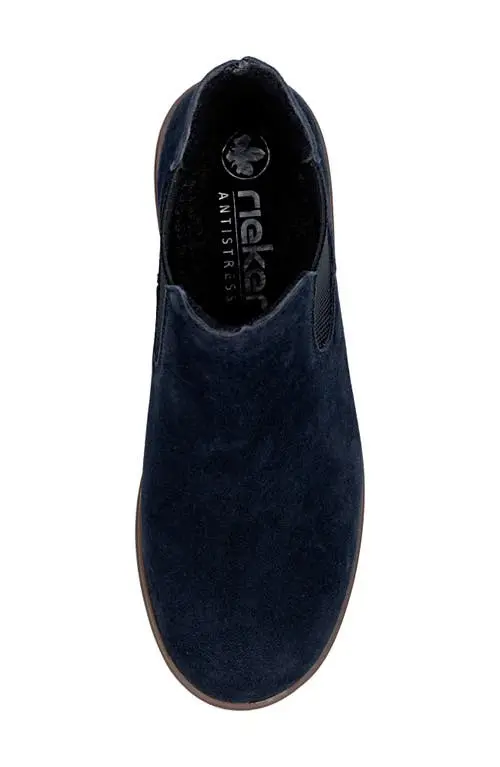 RIEKER Amalia Ankle Chelsea Boot - Mare/schwarz