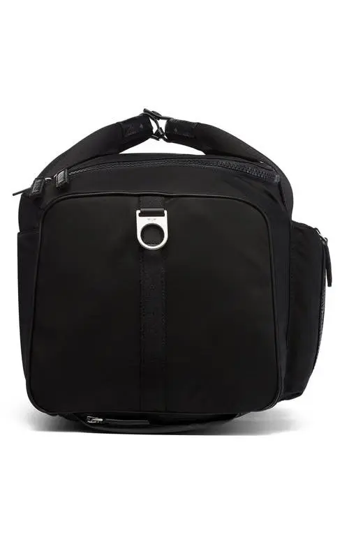 Mcm Ottomar Weekender Backpack In Econyl® And Leather - Black