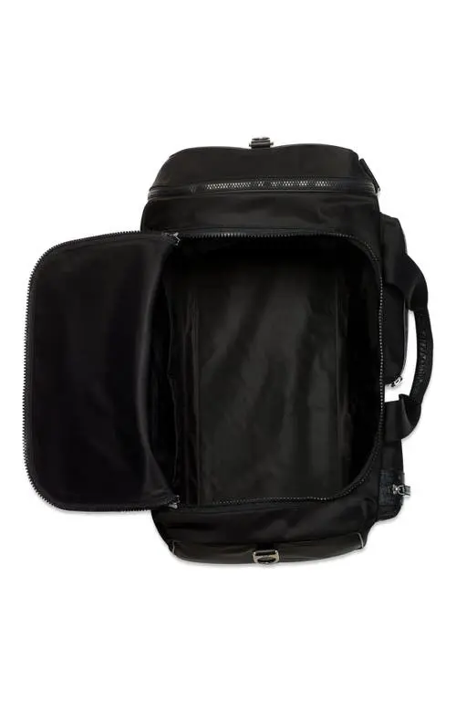 Mcm Ottomar Weekender Backpack In Econyl® And Leather - Black