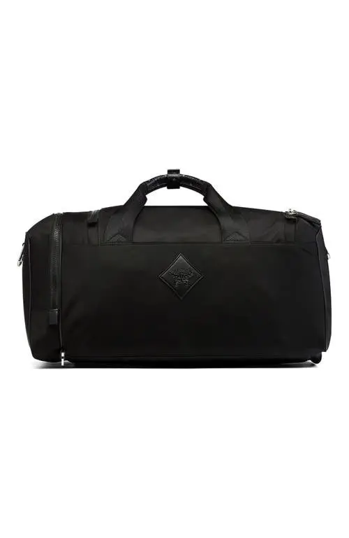 Mcm Ottomar Weekender Backpack In Econyl® And Leather - Black