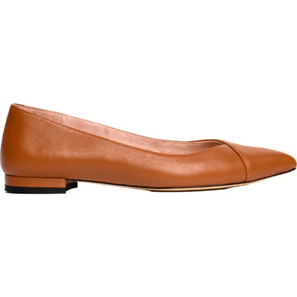 ALLY SHOES Forever Flat - Courageous Caramel Leather