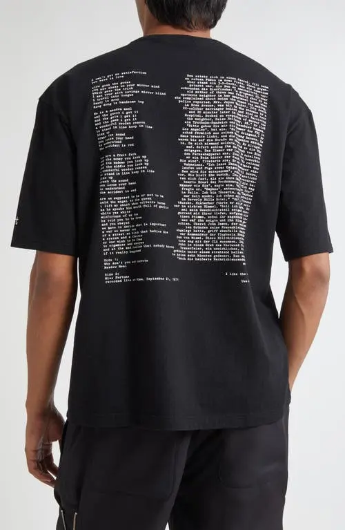 Undercover Oversize Faust Graphic T-shirt
