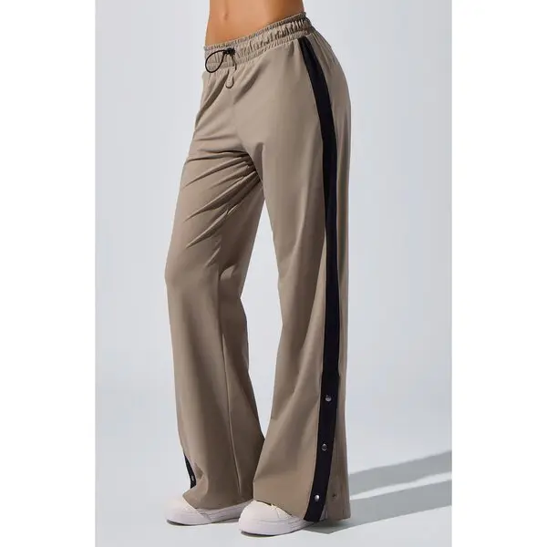 Heroine Sport Alba Wide-leg Sweatpants - Khaki