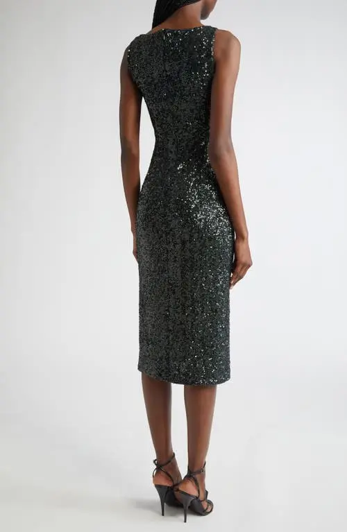 Michael Kors Sequin Embellished Sheath Dress