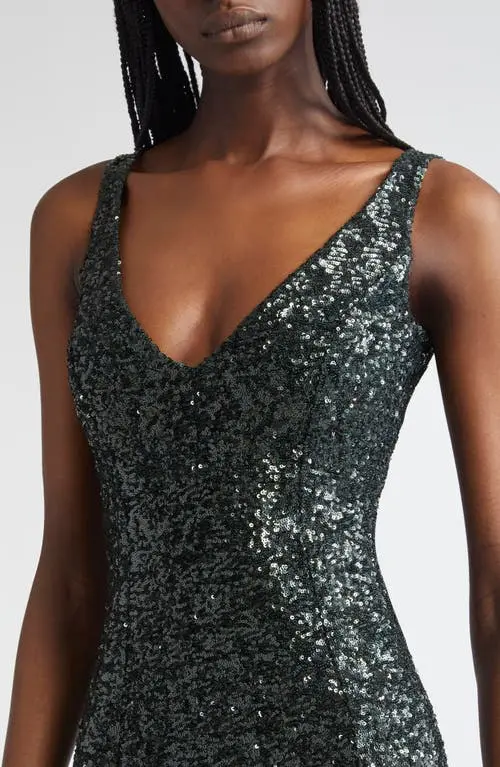 Michael Kors Sequin Embellished Sheath Dress