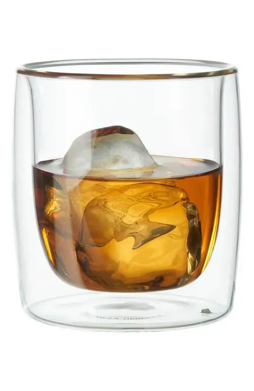 ZWILLING Sorrento Set Of 2 Double Wall Bar Glasses