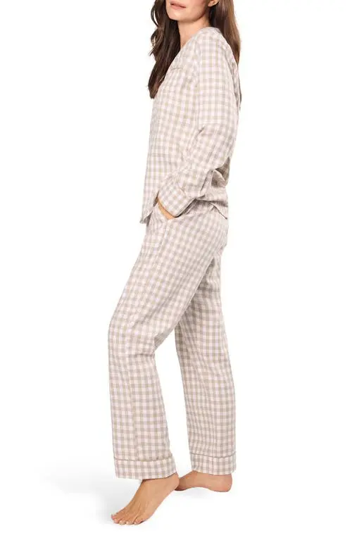 PETITE PLUME Gingham Cotton Pajamas