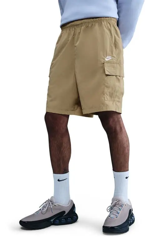 Nike Club Utility Shorts - Parachute Beige/white