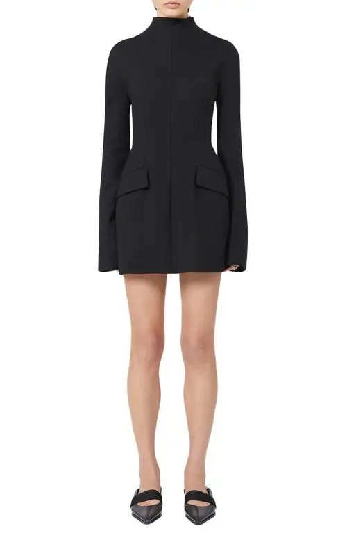 Sportmax Tefrite Long-sleeve Jersey Minidress