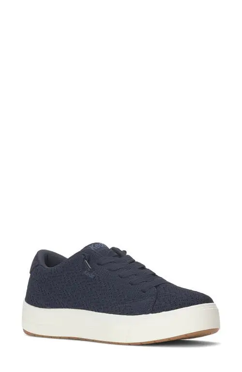 KEDS® Park Platform Sneaker - Navy Blazer