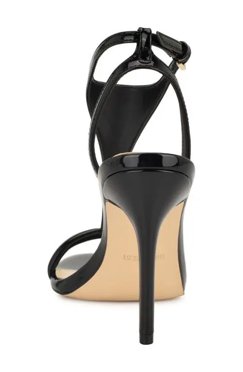 Nine West Mandey Ankle Strap Sandal - Black
