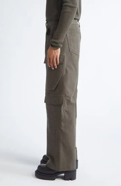 Rick Owens Wide-leg Cargo Jeans - Bosco