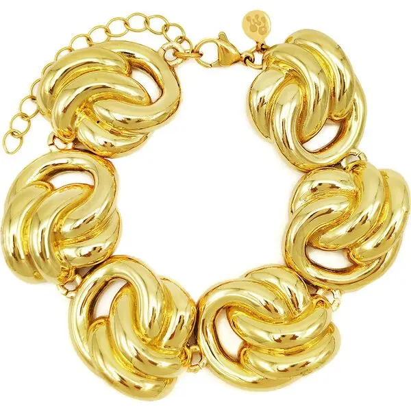 PETIT MOMENTS Miami Chain Bracelet - Gold