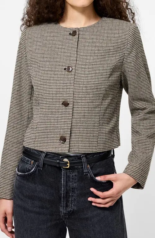 French Connection Houndstooth Check Jacket