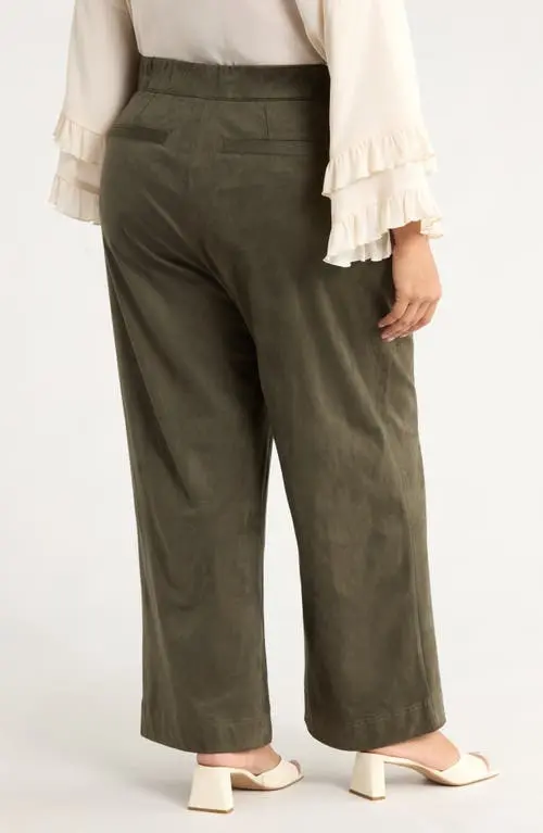 Wit & Wisdom Skyrise Patch Pocket Wide-leg Pants