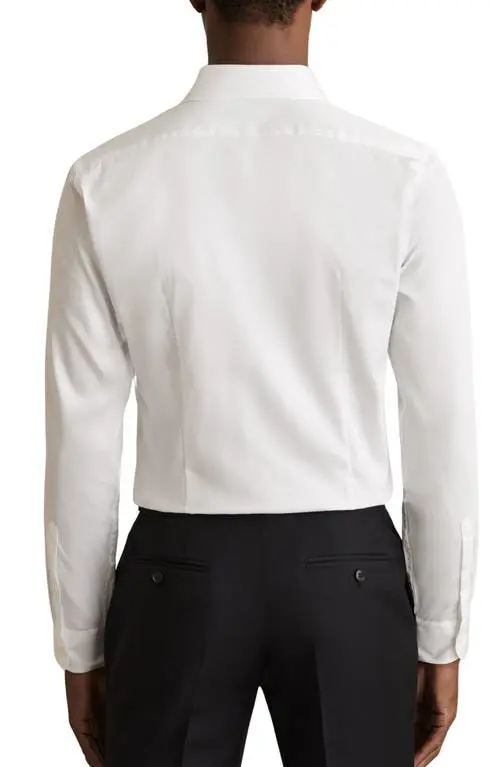 REISS Remote Slim Fit Cotton Button-up Shirt