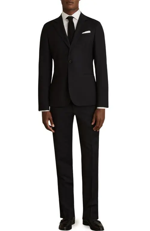 REISS Remote Slim Fit Cotton Button-up Shirt