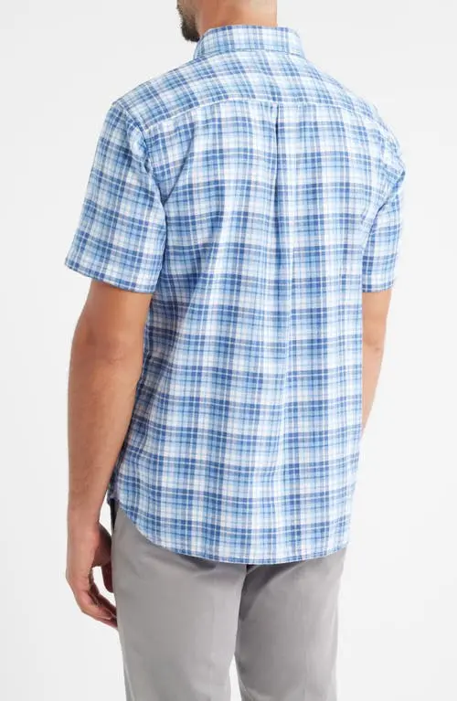 Vineyard Vines Coskata Island Plaid Short Sleeve Button-down Shirt