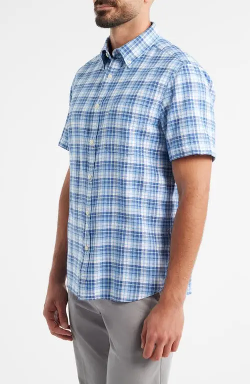 Vineyard Vines Coskata Island Plaid Short Sleeve Button-down Shirt
