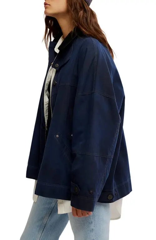 Free People Cori Waxed Cotton Jacket