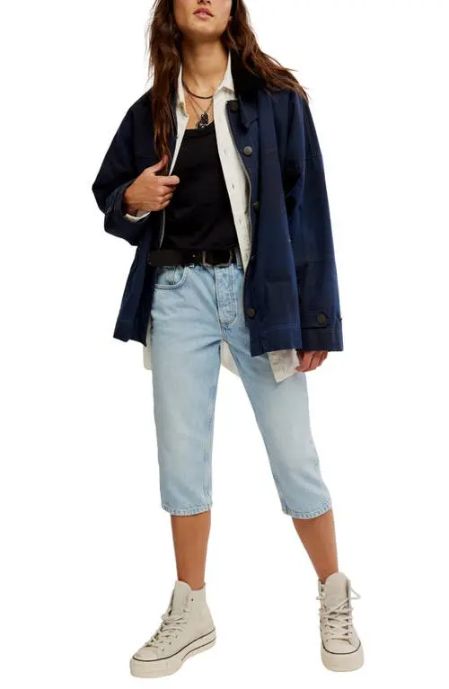 Free People Cori Waxed Cotton Jacket