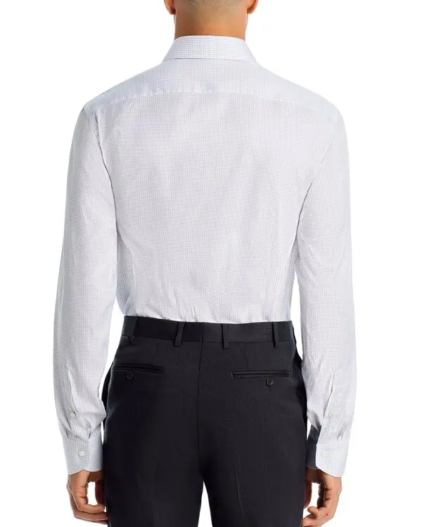 Canali Long Sleeve Button Front Shirt