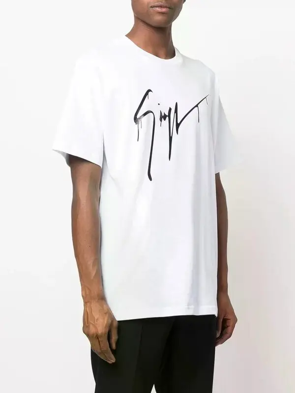 GIUSEPPE ZANOTTI Graphic-print Cotton T-shirt