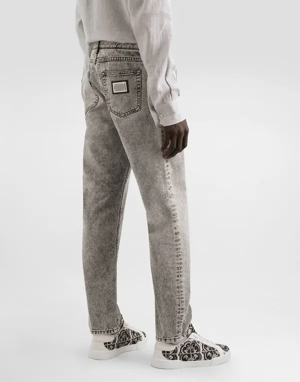 Dolce & Gabbana Regular Fit Cotton Jeans