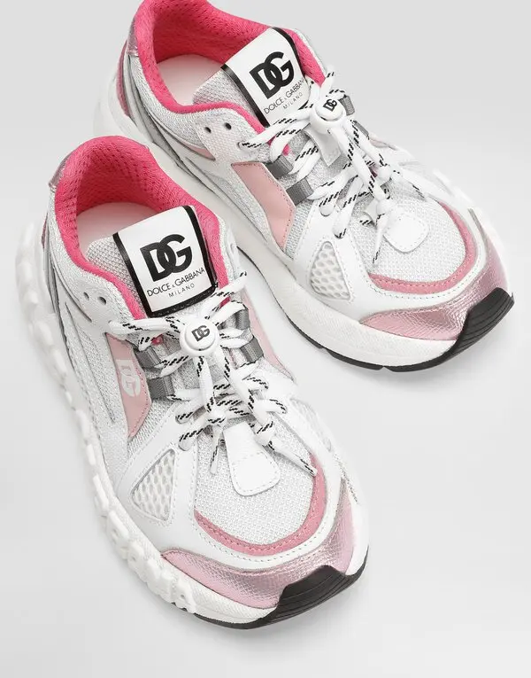 Dolce & Gabbana Nylon And Mesh Sneakers