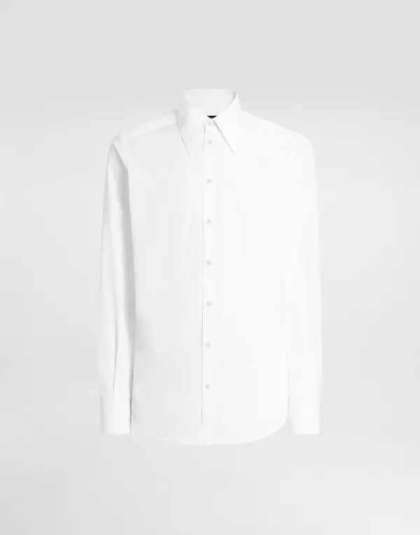 Dolce & Gabbana Cotton Poplin Shirt - White
