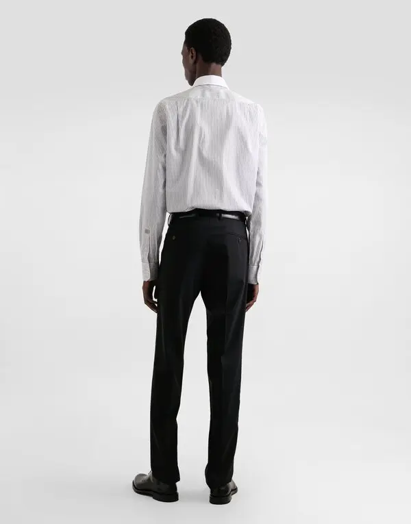Dolce & Gabbana Striped Poplin Martini Shirt - Multicolor