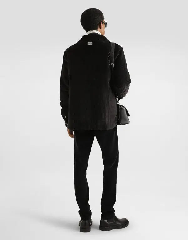 Dolce & Gabbana Cotton And Cashmere Regular Trousers