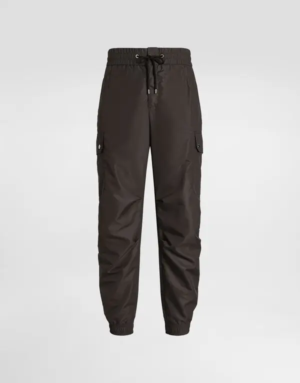 Dolce & Gabbana Nylon Canvas Cargo Trousers