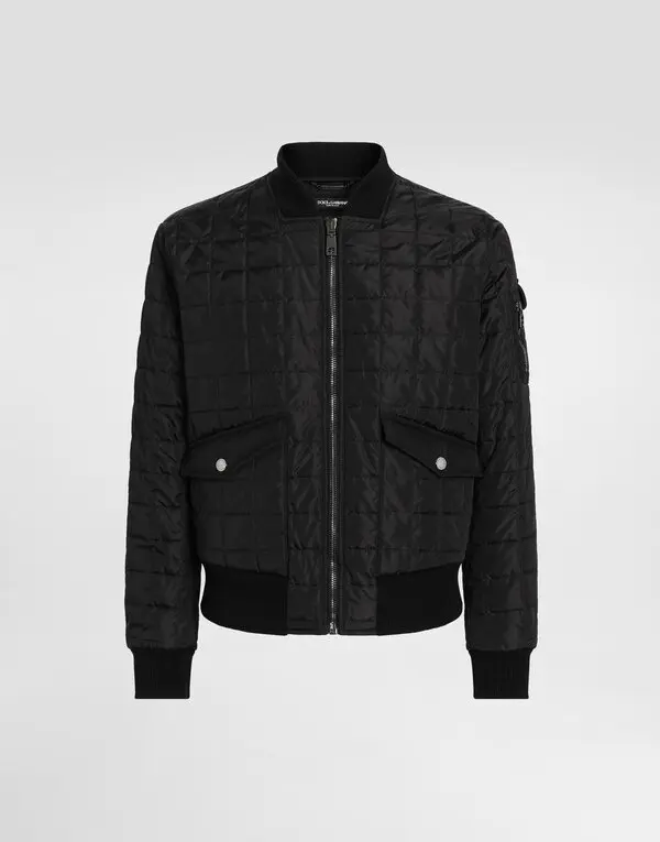Dolce & Gabbana Quilted Jacket - Black