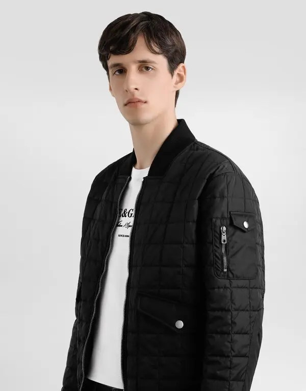 Dolce & Gabbana Quilted Jacket - Black