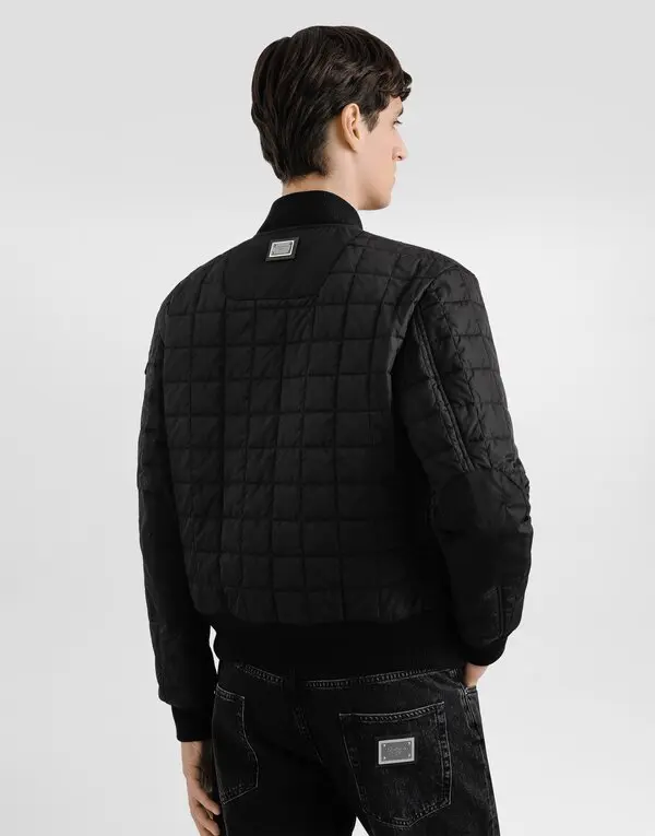 Dolce & Gabbana Quilted Jacket - Black