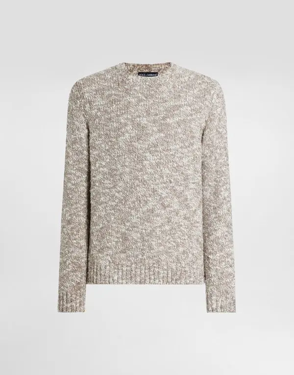 Dolce & Gabbana Fine-gauge Wool Crew Neck Pullover