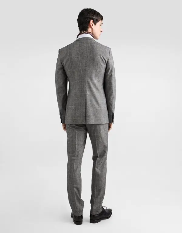 Dolce & Gabbana Single-breasted Glen Plaid Suit - Multicolor