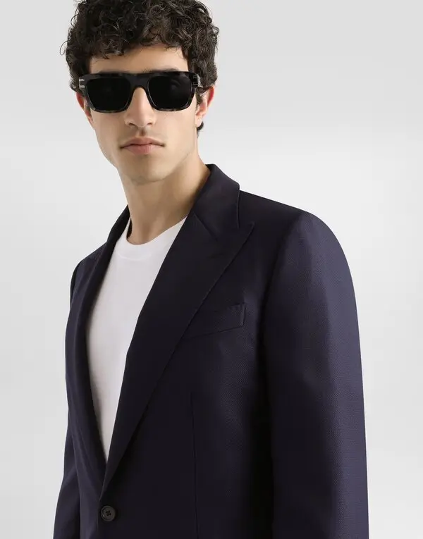 Dolce & Gabbana Single-breasted Taormina Wool Jacket