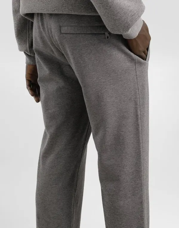 Dolce & Gabbana Jersey Joggers With Patch