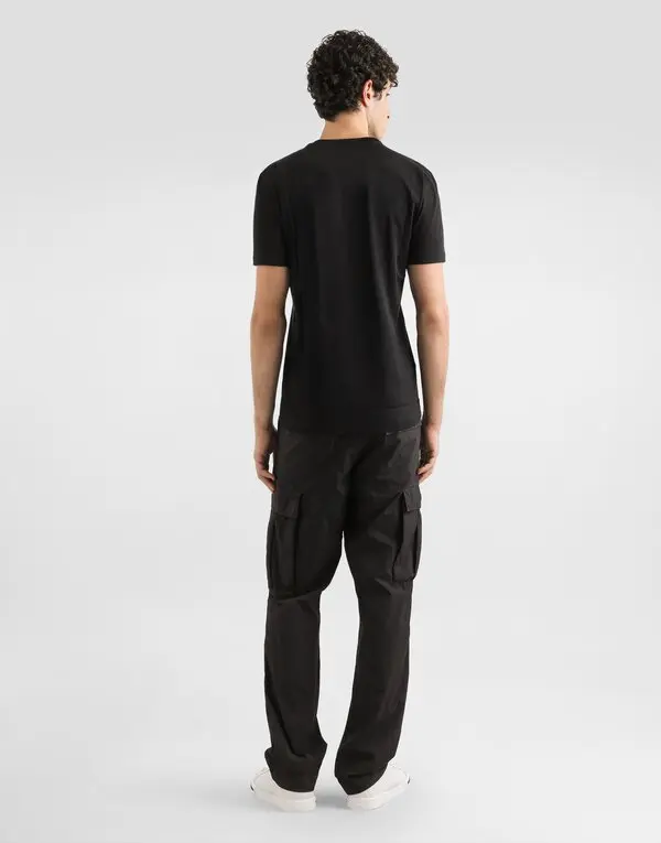 Dolce & Gabbana Cotton T-shirt With Embroidery
