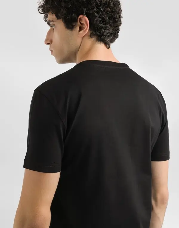 Dolce & Gabbana Cotton T-shirt With Embroidery