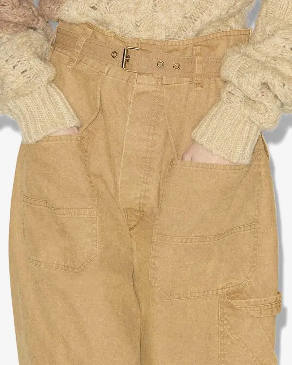 ETOILE Marant Étoile Mathilda Pants - Bronze