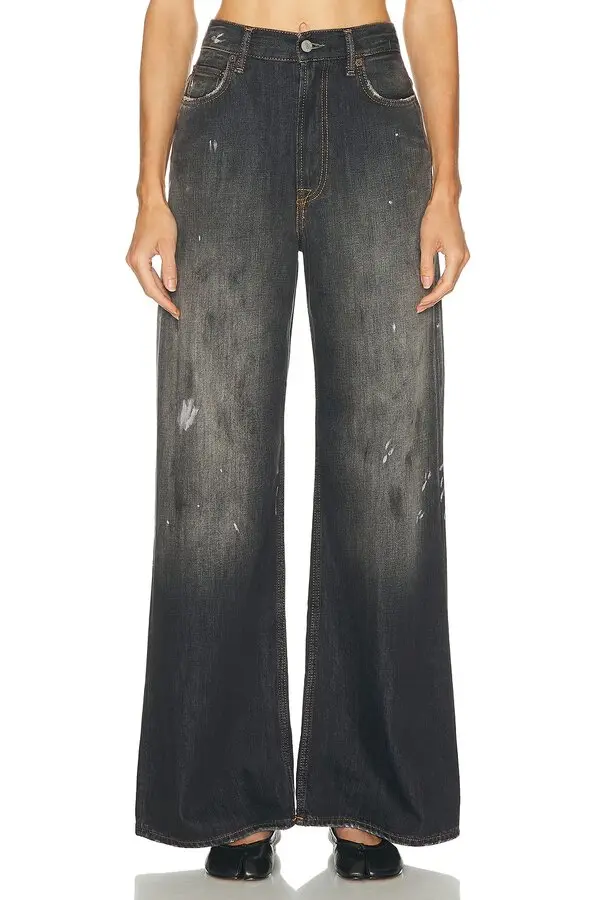 Acne Studios 2022 Trafalgar Wide Leg - Black